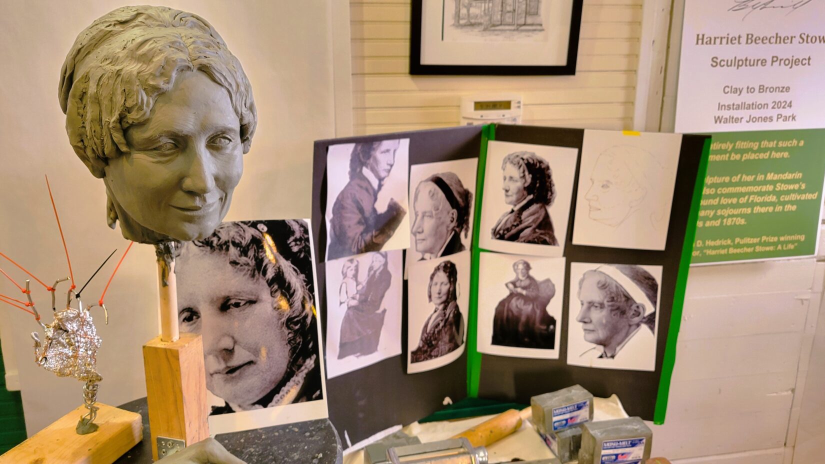Harriet Beecher Stowe statue in the works for Mandarin park ...