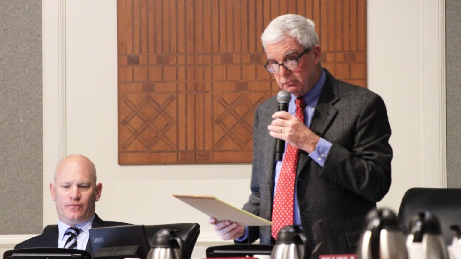 They’re not elected. They just keep showing up to City Council meetings ...