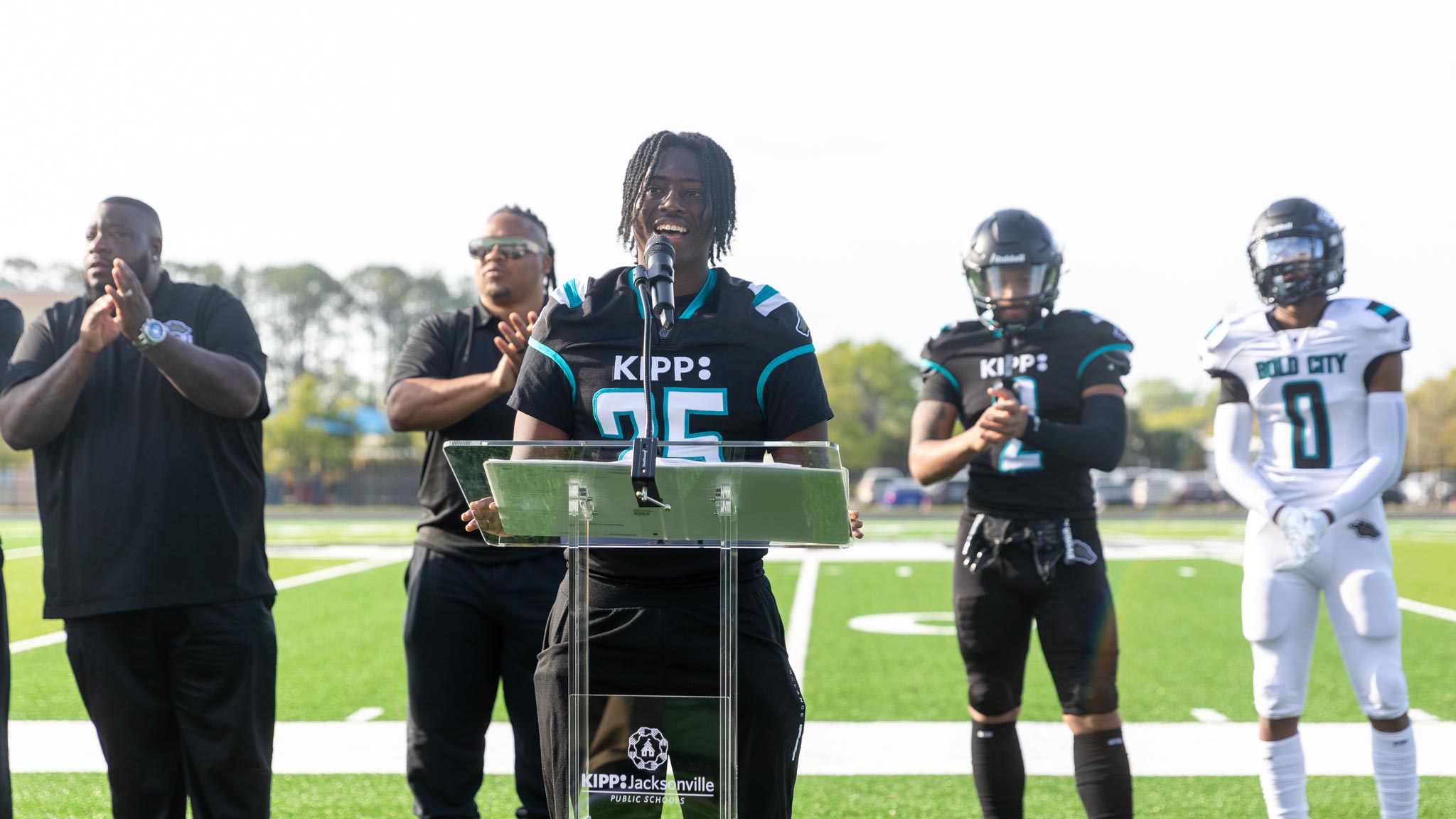 Community invests in Westside students with new football field ...