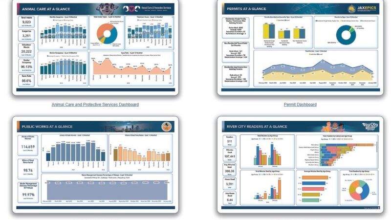 Jacksonville creates dashboards to share data on permitting, animals ...
