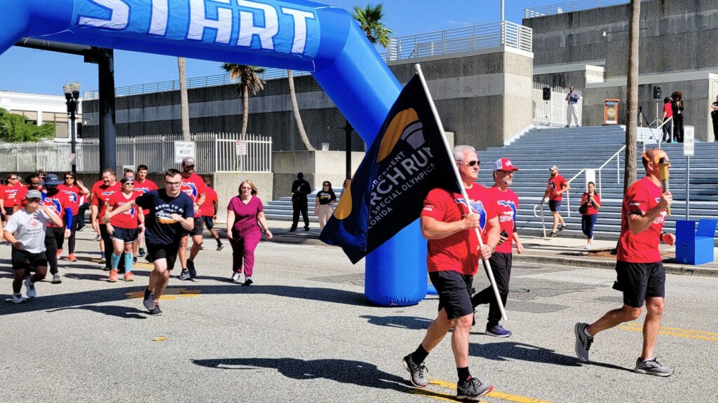 Torch Run raises $3,300 for Special Olympics | Jacksonville Today
