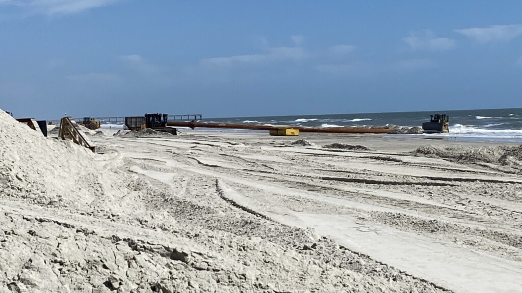Beach renourishment begins along Duval shoreline | Jacksonville Today
