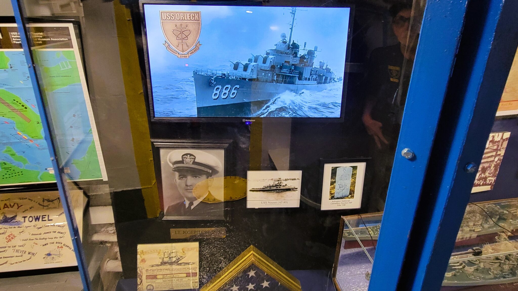 USS Orleck’s new interactive displays re-create life at sea ...