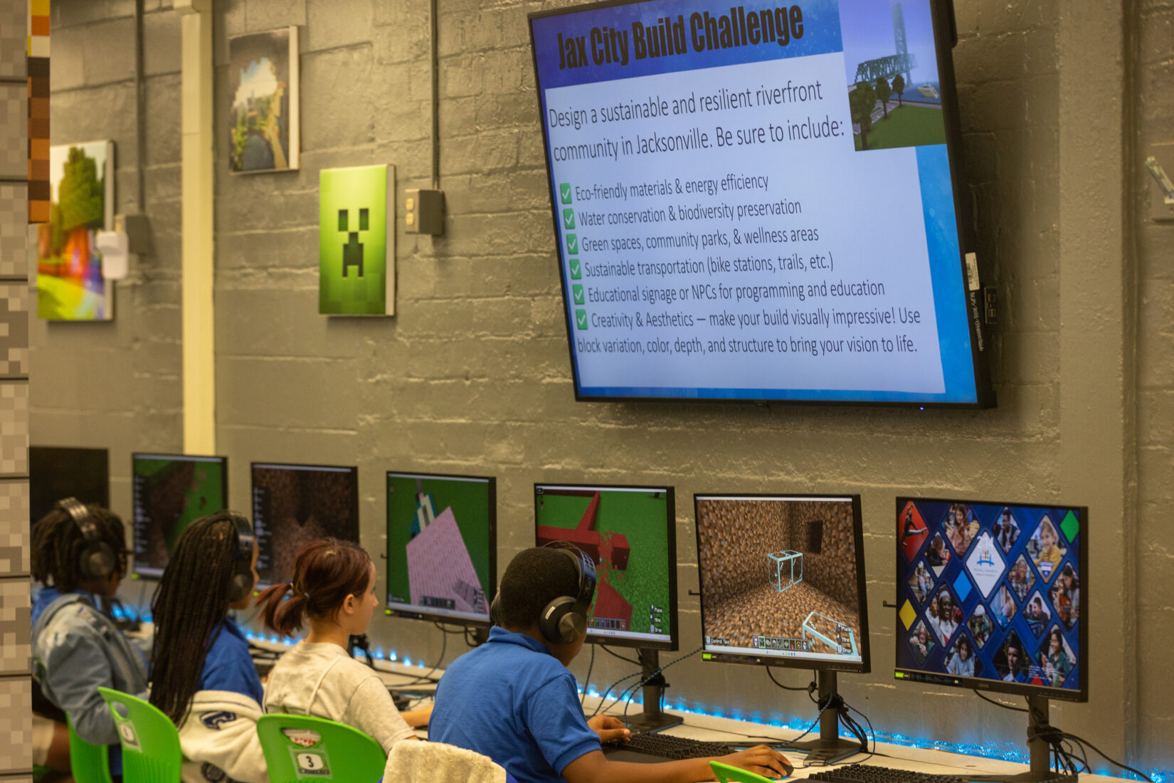 City launches kids' Minecraft challenge to help plan Jacksonville's ...